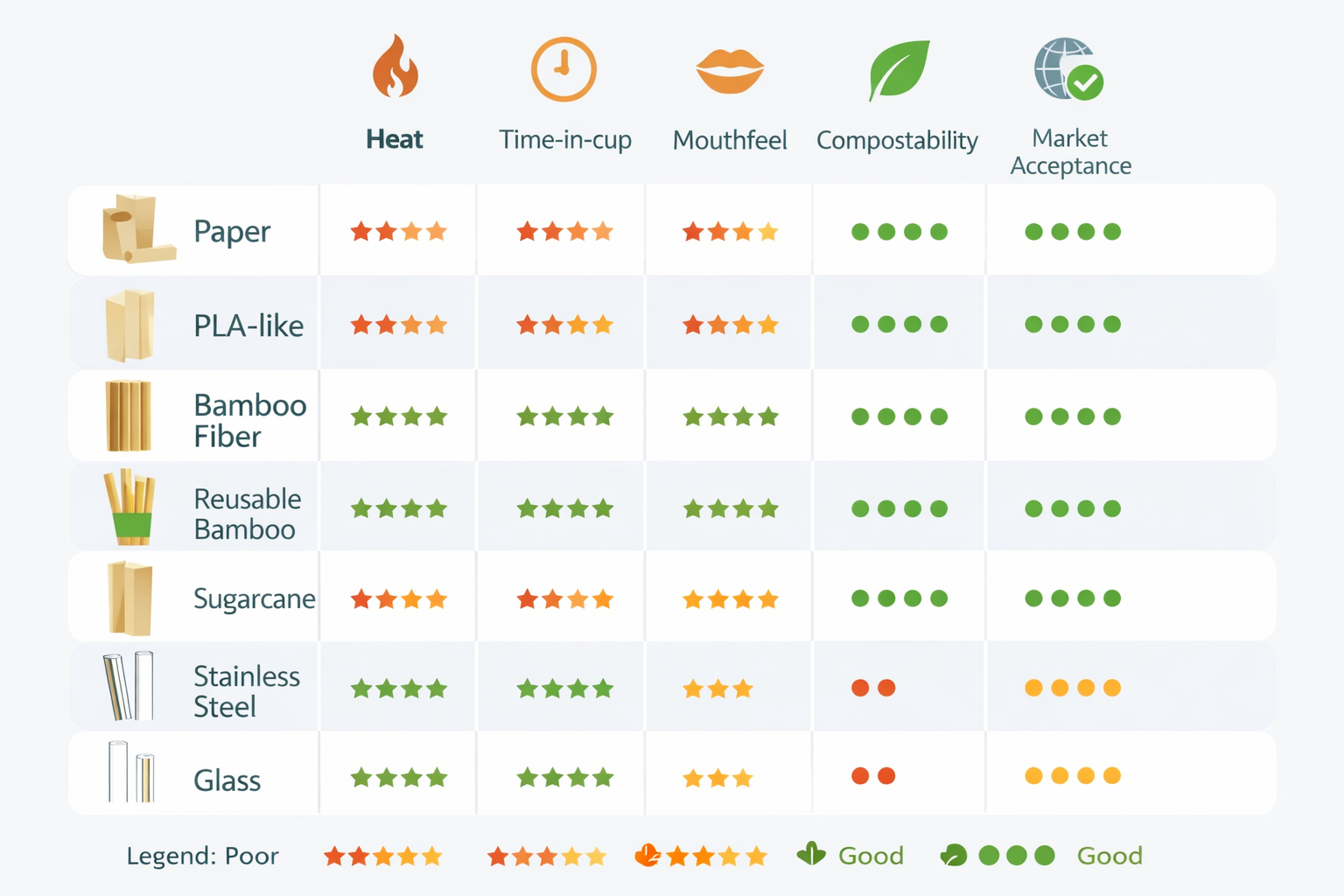 Top Plastic Straw Alternatives in 2026: Why Bamboo Fiber Straws